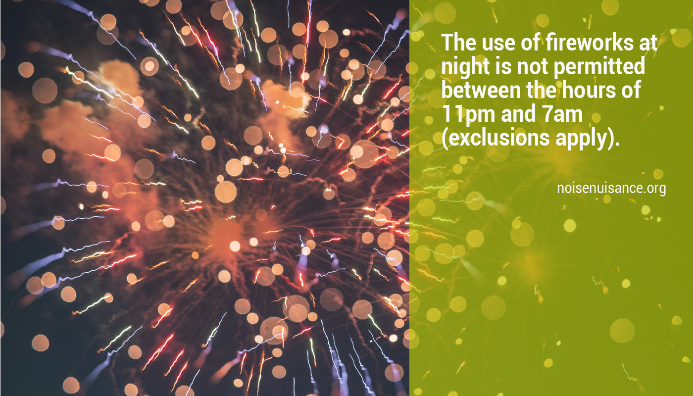 Noise from Fireworks – Noise Nuisance
